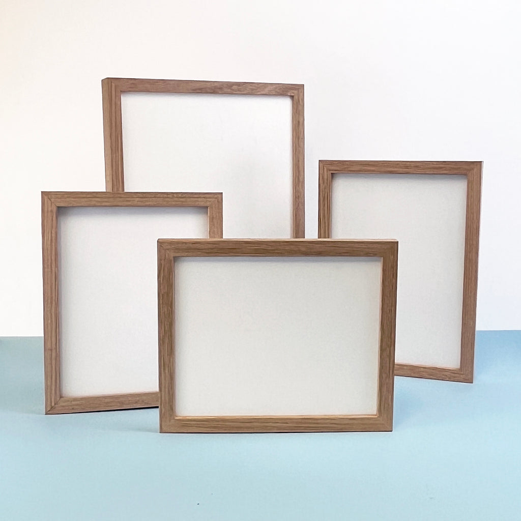Oak Timber Photo Frame 11"x14" / 8"x10" / 6"x8" / A4 / A5 – Bespoke Art ...